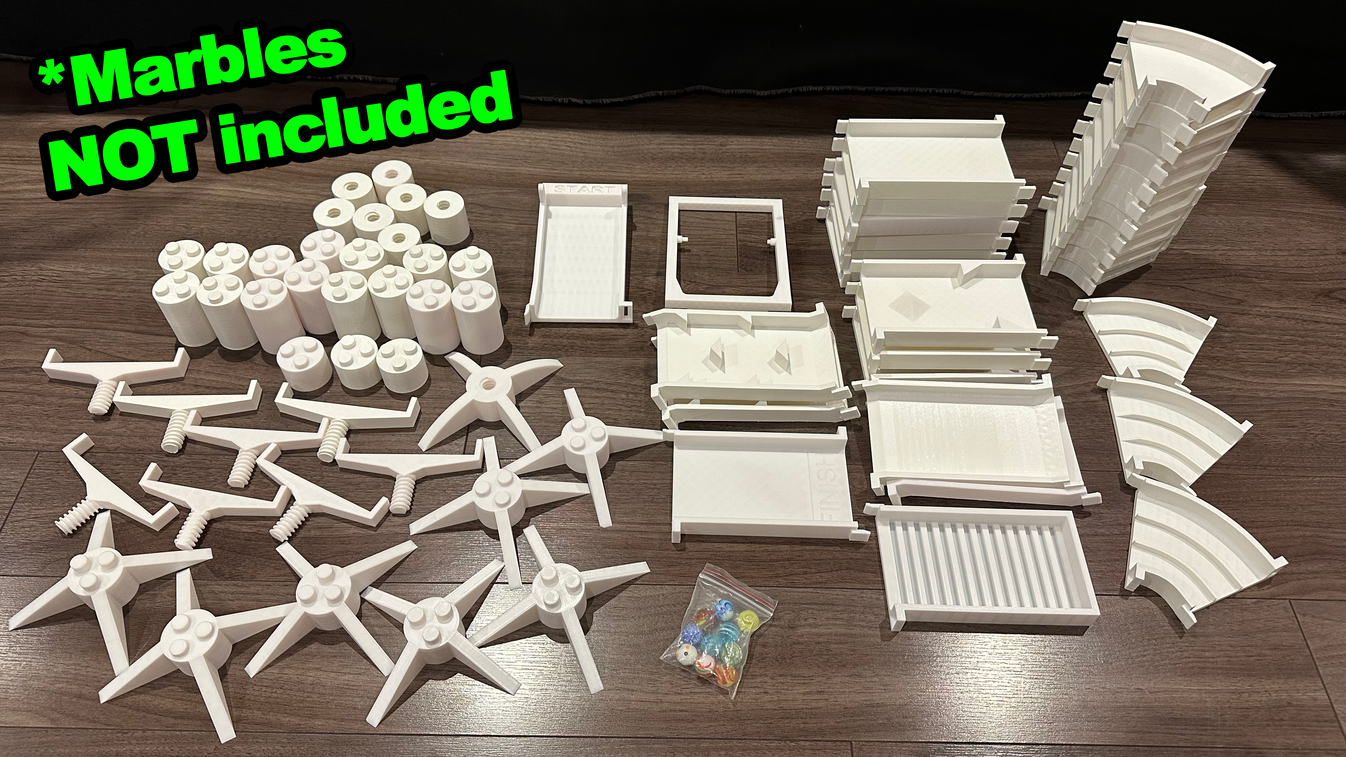 Marble Autobahn Master Set – M&H Racing Marble Tracks